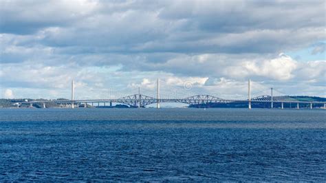 A View Of The Bridges Over The Firth Of Forth From Blackness Scotland