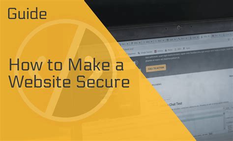 how to make a website secure — selection of the best tips