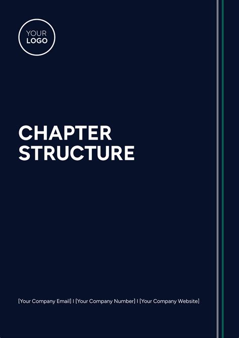 Free Chapter Templates To Edit Online And Print
