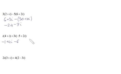 Complex Numbers Exercises Alexander Street A Proquest Company