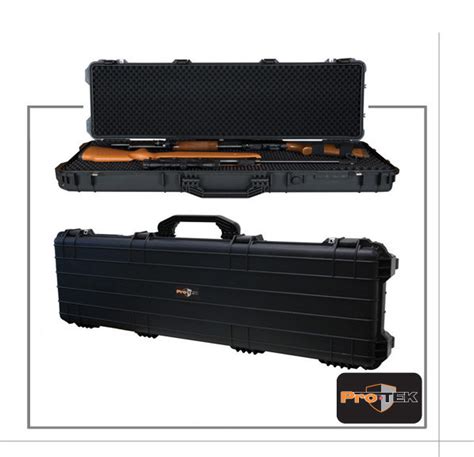 Protek Case 50 Double Rifle Rolling Hard Case American Box