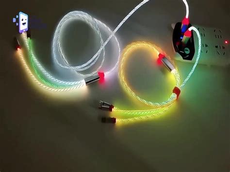 De Beste Gadgets Oplaadkabel In Met Ademende Rgb Led Effecten Tijdens Opladen Bol
