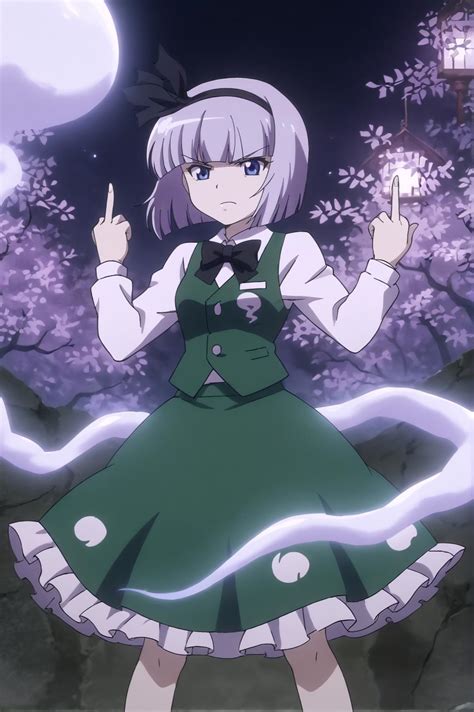 Konpaku Youmu Touhou Memories Of Phantasm Youmu V1 Stable
