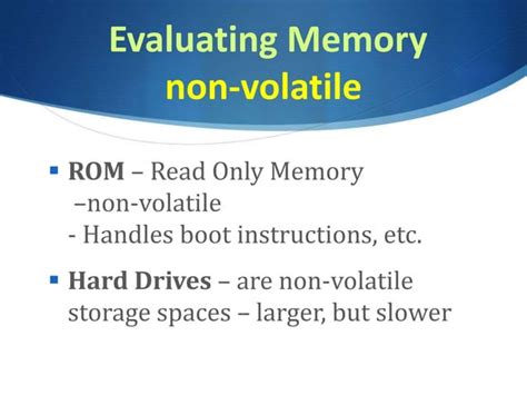 CSC Processing Memory Storage PPT