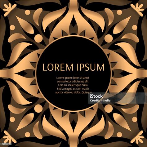 동양 명품 배경 벡터입니다 골드 블랙 패턴 프레임입니다 꽃 디자인 웨딩입니다 신부의 패션에 대 한 아랍어 장식 아트 데코 인쇄 미용실 스파 또는 로얄 휴일 파티 카드