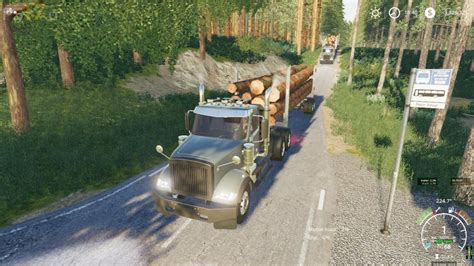 FS19 Pacific Northwest Logging Map Mod İndir