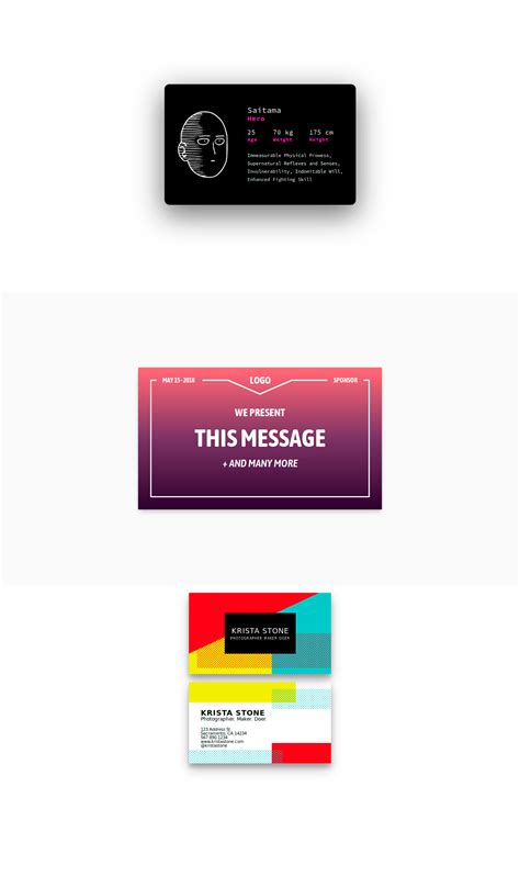 15 Css Business Cards Css Tutorial Business Card Inspiration Quick