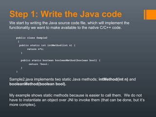 C Programming With Jni Ppt