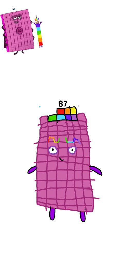 Numberblocks 81 89 Fanmade R Numberblocks