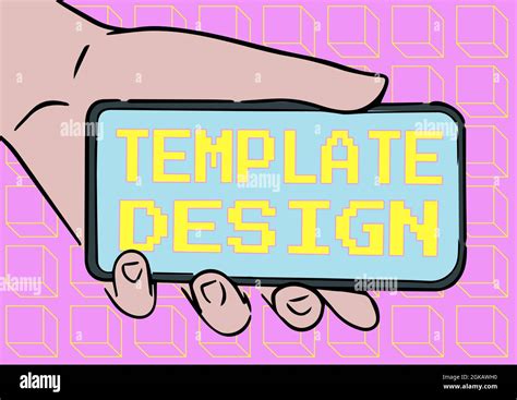 Text Caption Presenting Template Design Word Written On An Overall