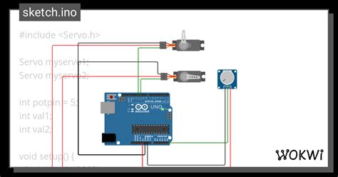 Серво упр Wokwi Esp32 Stm32 Arduino Simulator