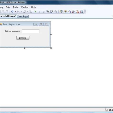3 Elementos Fundamentais Da Interface De Trabalho Do Visual Basic Download Scientific Diagram