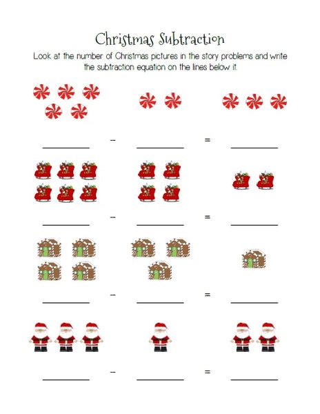 Free Christmas Addition Subtraction Worksheet Download Free Christmas Addition Subtraction