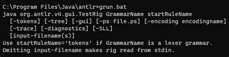 使用golangantlr4构建一个自己的语言解析器(一)antlr 4120 Completejar Csdn博客 使用golangantlr4构建一个自己的语言解析器(一)antlr 4120 Completejar Csdn博客