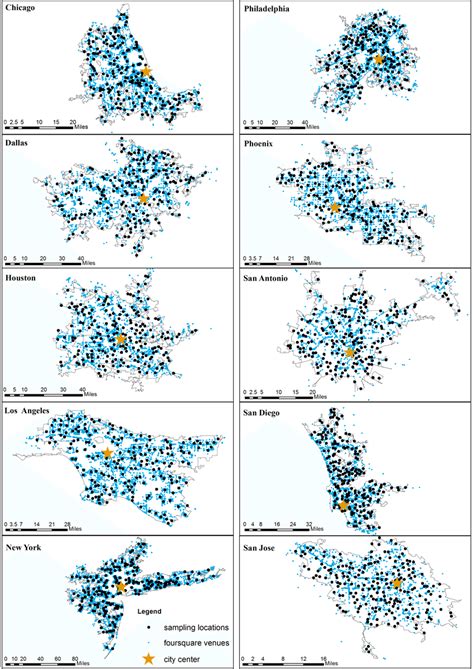The Spatial Distributions Of Sampling Locations And The Collected Download Scientific Diagram