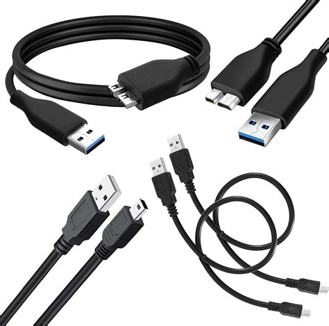 Amazon Com Saitech It Pack Usb A To Mini Pin B Cable For Camera Card Readers Cm