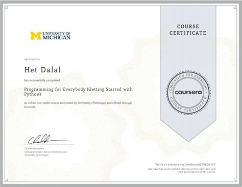 Het Jatin Dalal On Linkedin Coursera Python Completed Programming