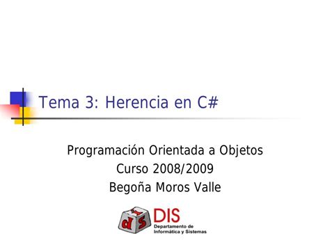 Pdf De Programación Tema 3 Herencia En C