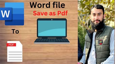 How To Save A Word Document As PDF MS Word 2007 DOC To PDF YouTube