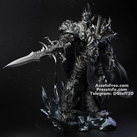 Lich King 3d Print Model Download Free