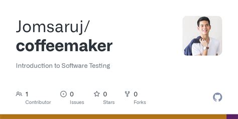 GitHub Jomsaruj Coffeemaker Introduction To Software Testing