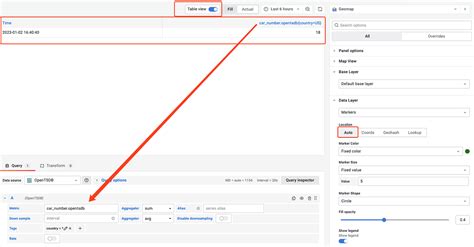 How To Use Geomap With Opentsdb Dashboards Grafana Labs Community