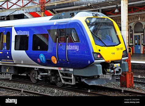 A New Caf Civity 331 Class Electric Multiple Unit Seen At Crewe Being