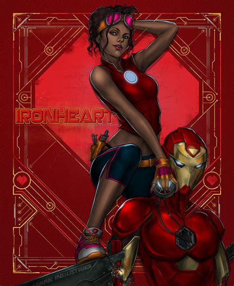 Marvel Alias Ironheart Riri Williams By Witant X On Deviantart