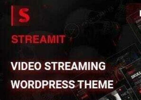 Streamit Theme Wp Gpl Ottvideo Streaming Wordpress Websites Gpl