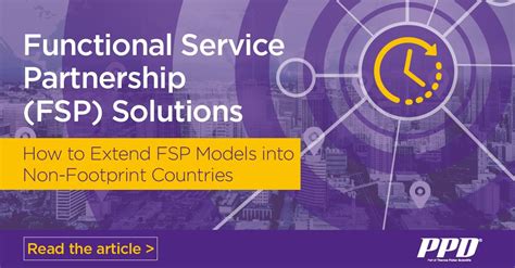 Learn About Fsp Models In Non Footprint Countries Ppd Posted On The Topic Linkedin