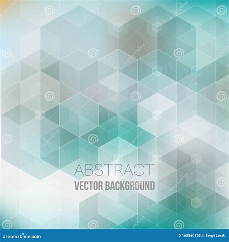 Abstract Geometric Background Template Brochure Design Stock Vector Illustration Of Network