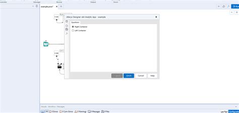 Solved Analytic App For 2 Containers Alteryx Community