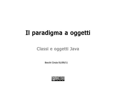 Classi E Oggetti Java Pdf Programming Languages Computing