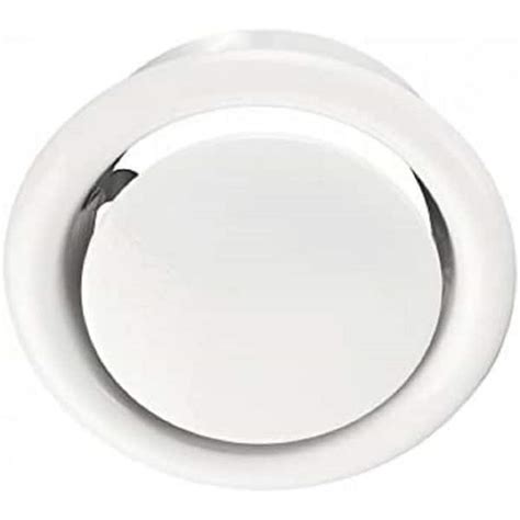 VENTS US 8 In Plastic Diffuser With Flange A 200 VRF The Home Depot