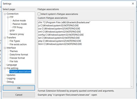 Setting Default Application To Open Files Through Filezilla Ask Ubuntu