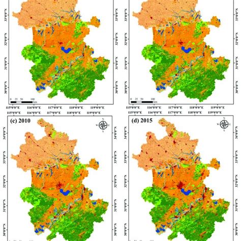 Esvs Of Different Ecosystem Service Types In Anhui Province Download