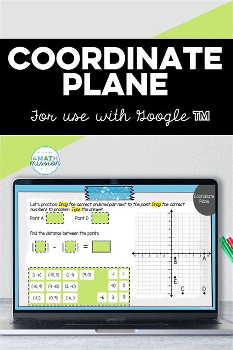 Coordinate Plane And Distance Lesson And Practice For Google NS Activity Google Classroom