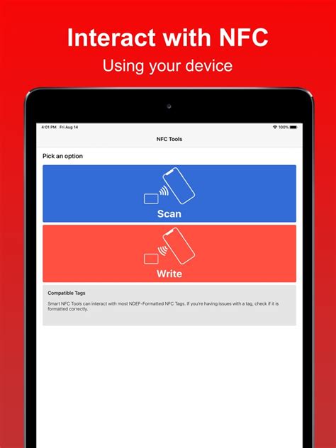 Smart Nfc Tools Read And Write App For Iphone Free Download Smart Nfc