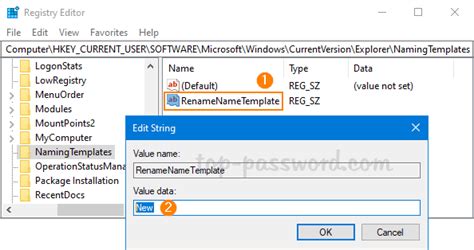 How To Change The Default New Folder Name In Windows 10 Password Recovery