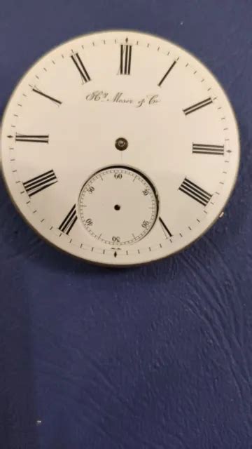 Henry Moseriwc Gold Pocket Watch Movement 45mm Not Working £12437 Picclick Uk