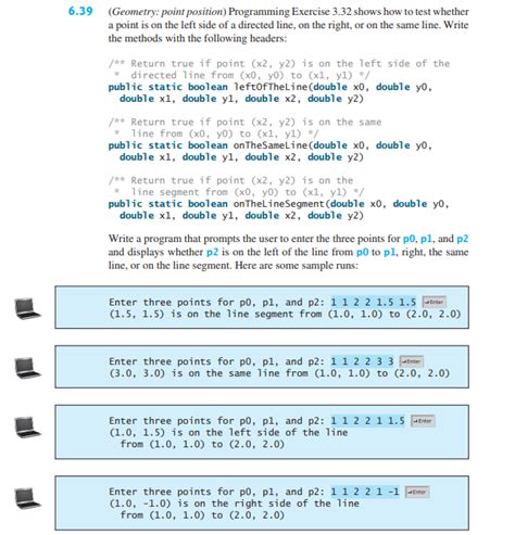 Solved Geometry Point Position Programming Exercise Chegg