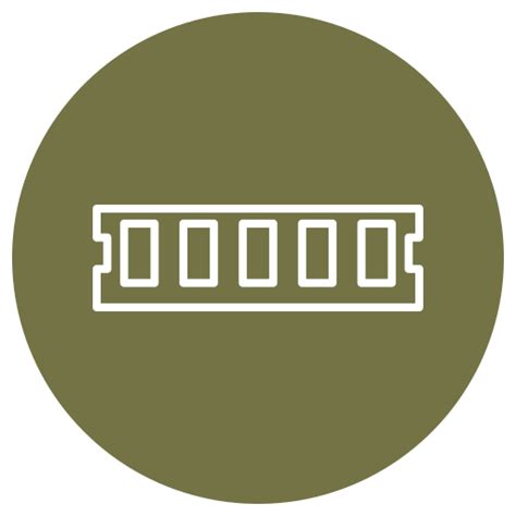 Ram Memory Generic Color Fill Icon