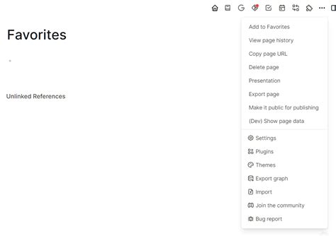 Supposedly Deprecated Built In Page Favorites Still Gets Created And Re Created After Deletion