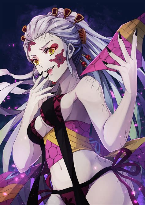 Daki Kimetsu No Yaiba Drawn By Rokuo016 Danbooru