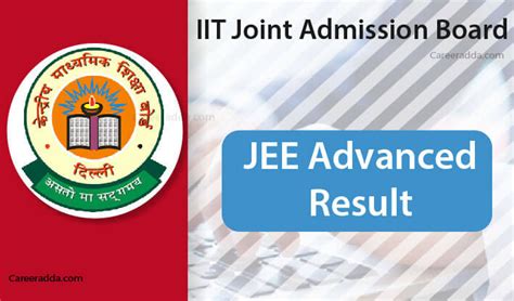 Jee Advanced Result 2023 Answer Keys Rank List Cut Off Counselling Career Adda