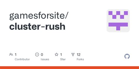 Github Gamesforsitecluster Rush