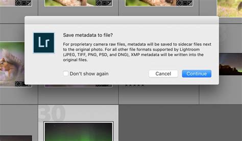 embedding metadata into original source files in lightroom nature ttl