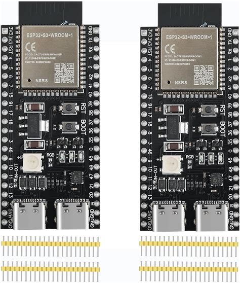 Yejmkj 2pcs Esp32 S3 Development Board Esp Wroom 32 S3 N8r8 Core Microcontroller