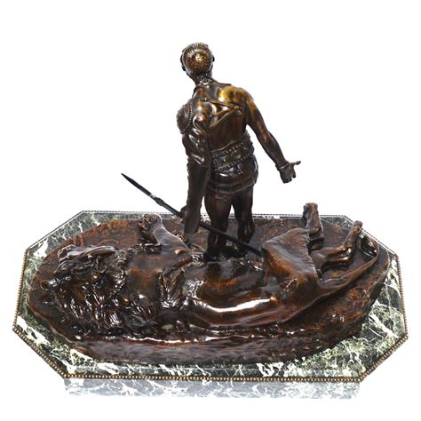 Jean Léon Gérôme Jean Leon Gerome Plaudite Cives Bronze Sculpture For