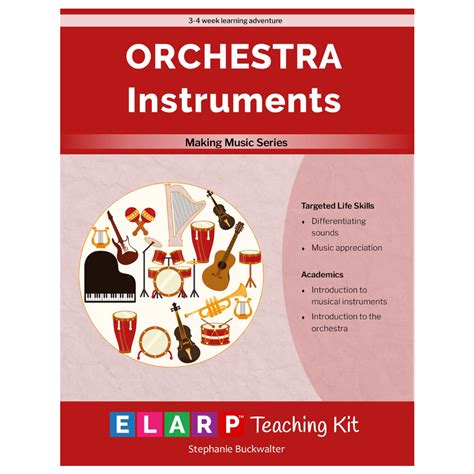 Orchestra Instruments Teaching Kit Elarp Learning